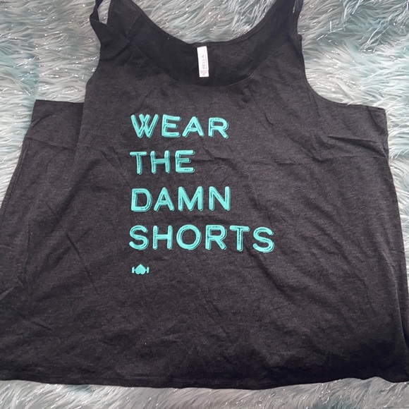 Wodbottom | Tops | Wodbottom Wear The Damn Shorts Tank | Poshmark